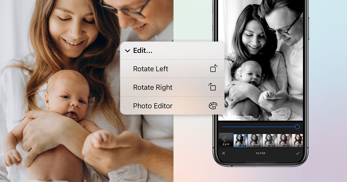 Quick, Easy Photo Editing in iOS | FOREVER Yours
